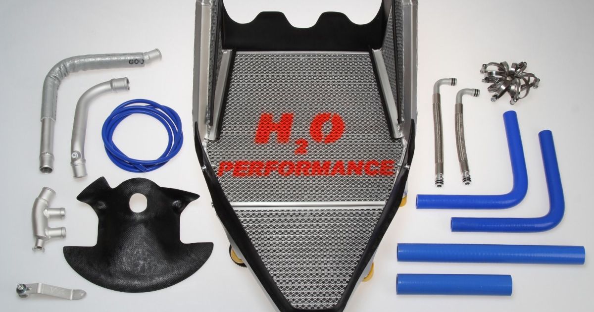 H2O Performance: Großer Wasser- und Ölkühler: Racing Kit
